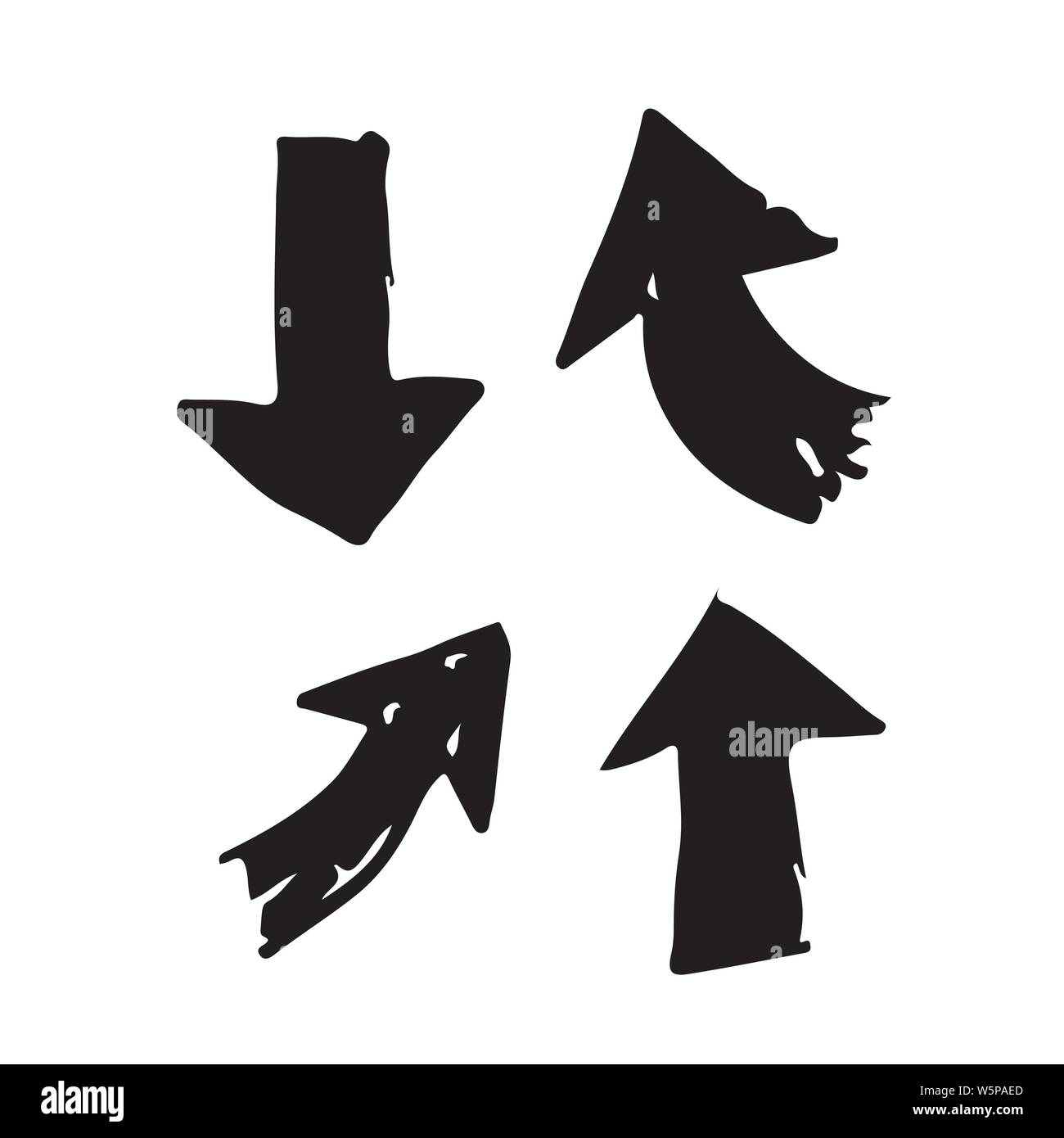 Hand drawn Arrow icon Stock Vector Image & Art - Alamy