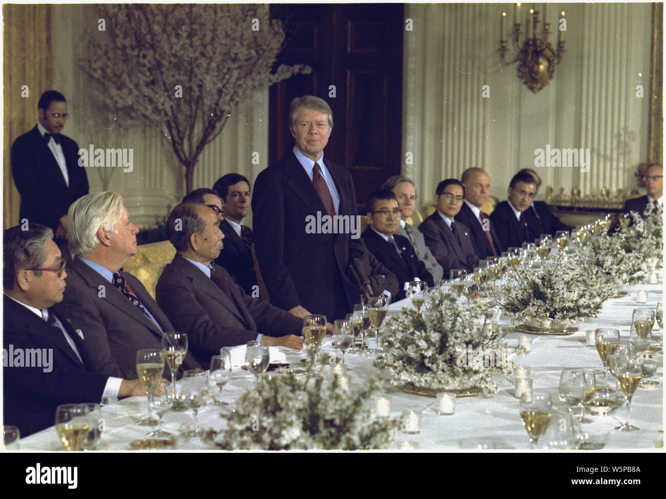 Jimmy carter and takeo fukuda hi-res stock photography and images - Alamy