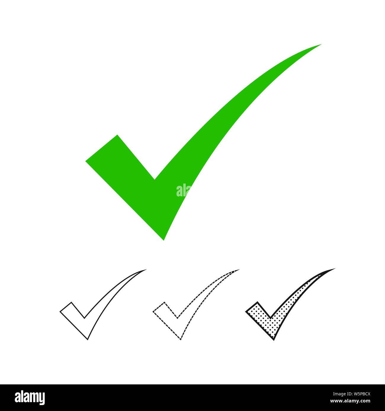 Check mark icon vector Stock Vector Image & Art - Alamy Check mark icon vector Stock Vector Image & Art - Alamy
