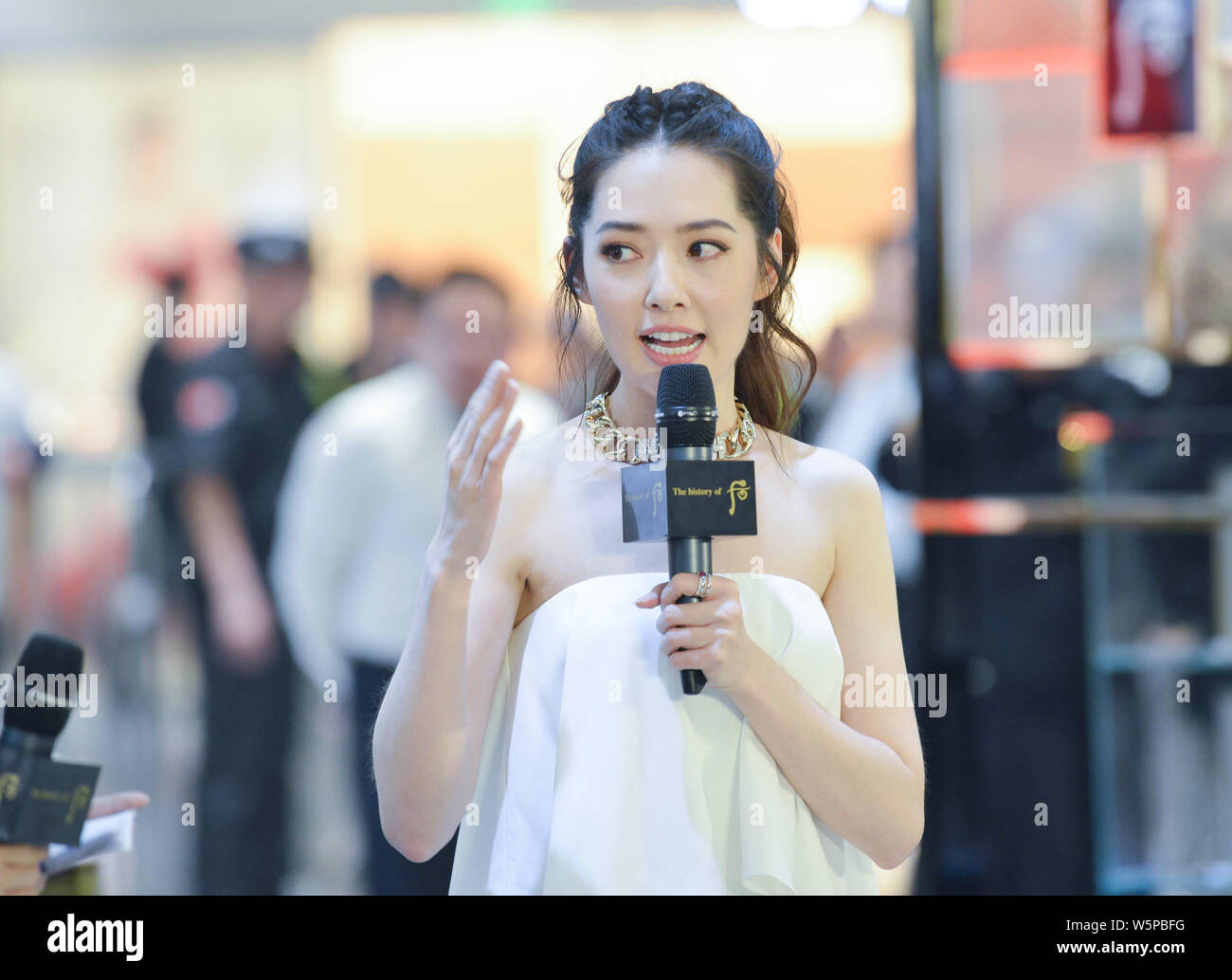 Taiwanese actress Hayden Guo Bi-ting, better known by her English name ...
