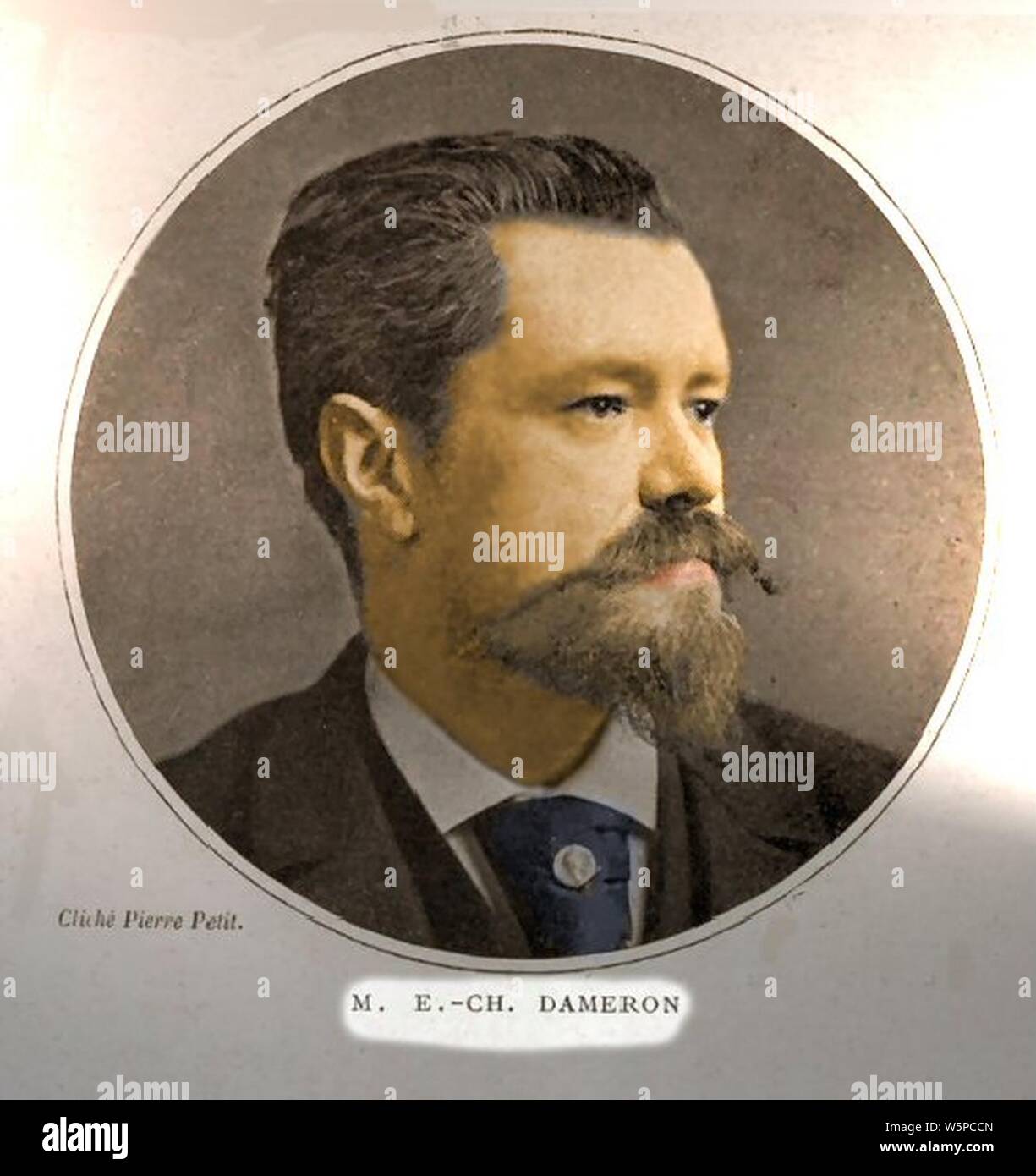 Émile Charles DAMERON Stock Photo - Alamy