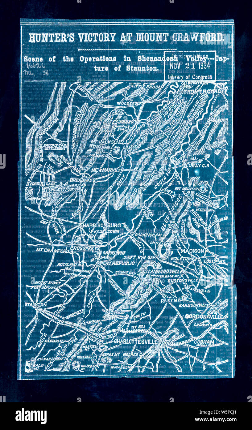 Map of mount union hi-res stock photography and images - Alamy