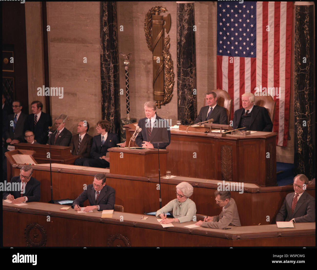 Jimmy carter speech hi-res stock photography and images - Alamy
