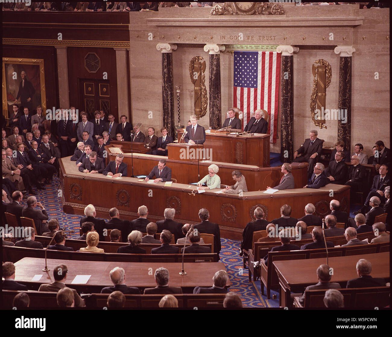 Jimmy carter speech hi-res stock photography and images - Alamy