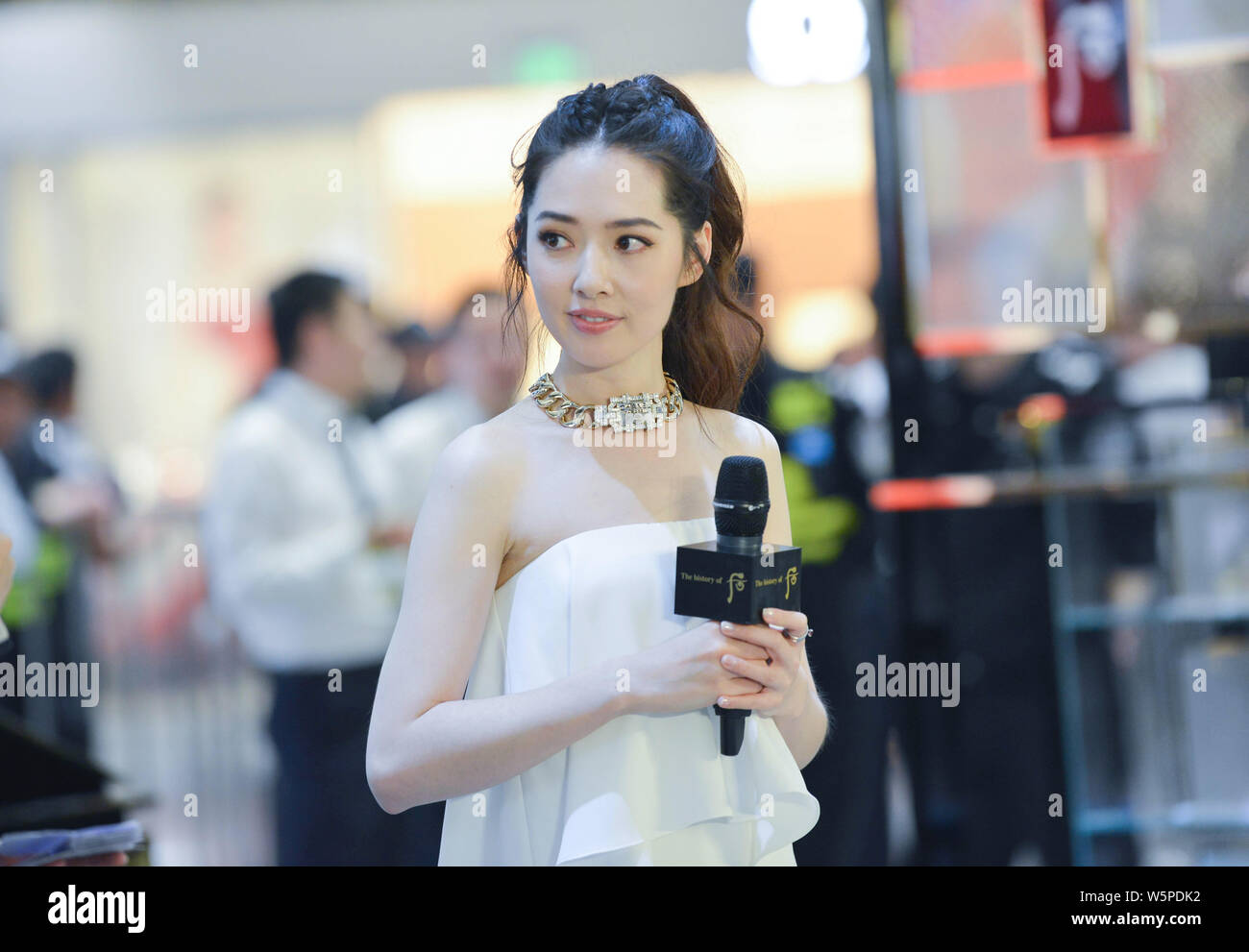 Taiwanese actress Hayden Guo Bi-ting, better known by her English name ...