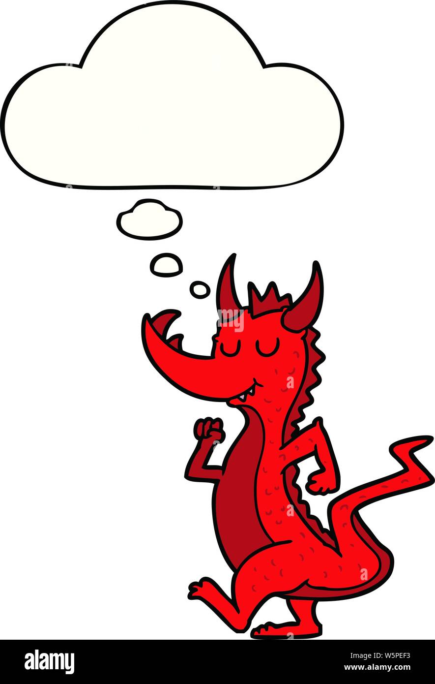 Welsh dragon quirky Cut Out Stock Images & Pictures - Alamy