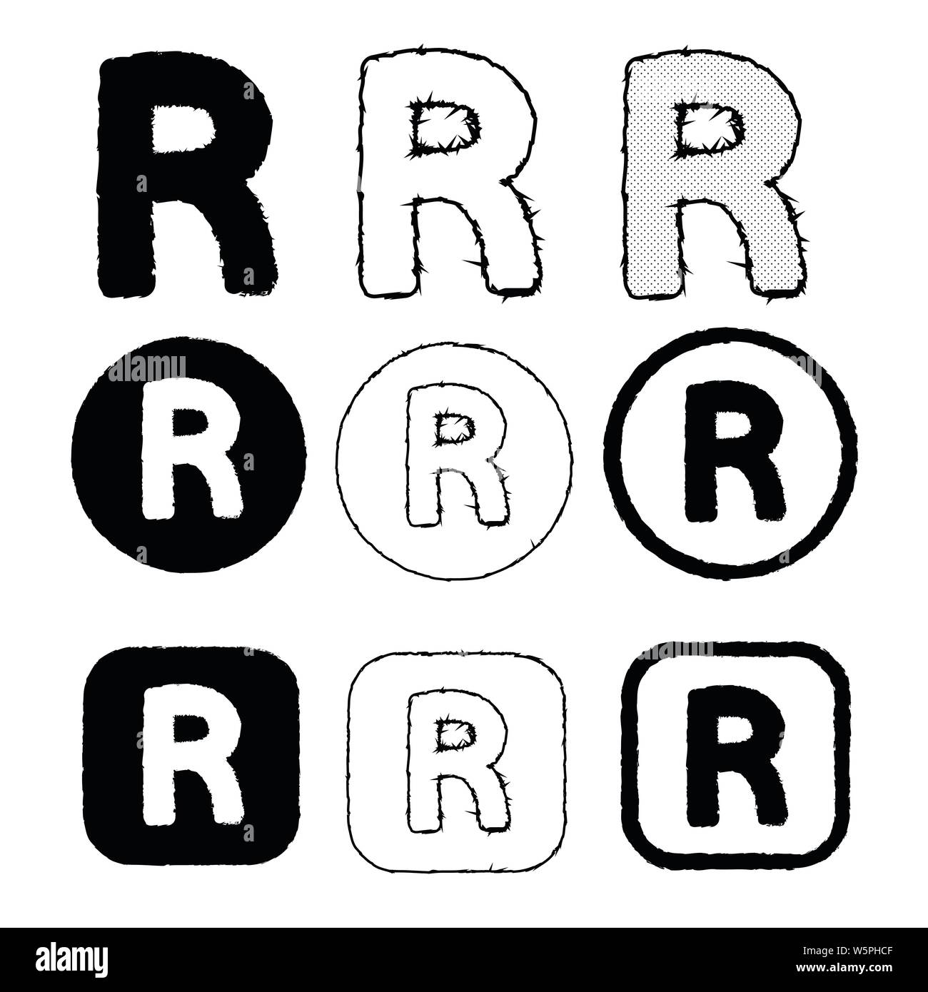 Registered Trademark icon symbol sign Stock Vector Image & Art - Alamy