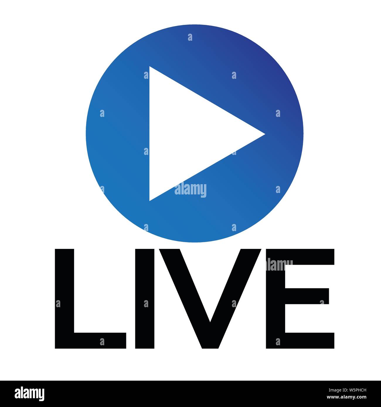 Live Streaming online sign vector design Stock Vector Image & Art - Alamy
