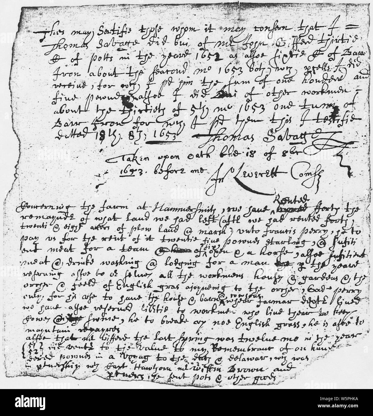 John leverett hi-res stock photography and images - Alamy