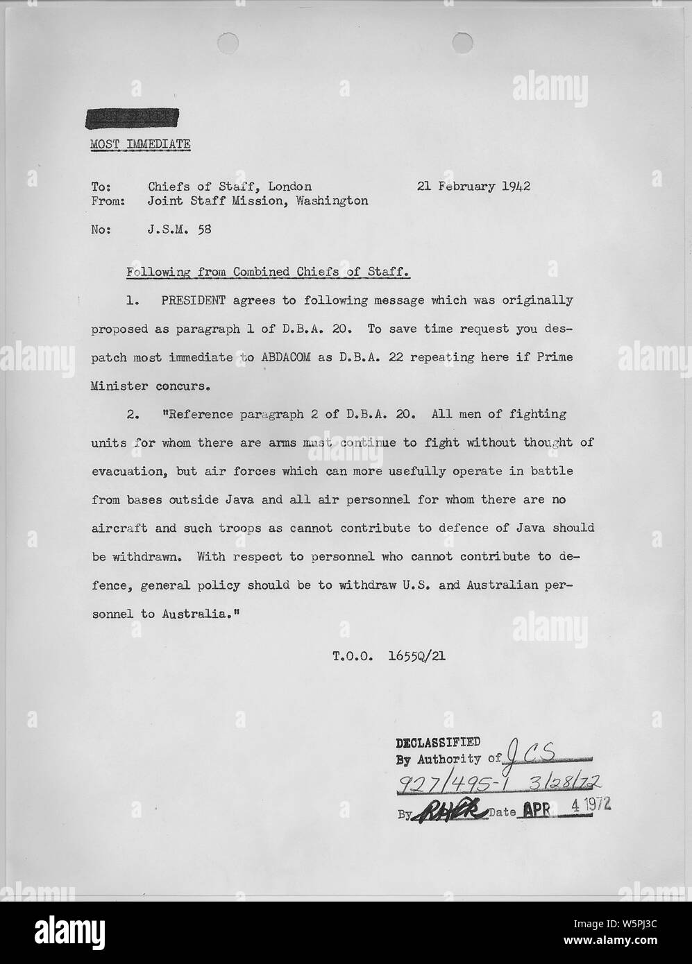 The joint staff Black and White Stock Photos & Images - Alamy