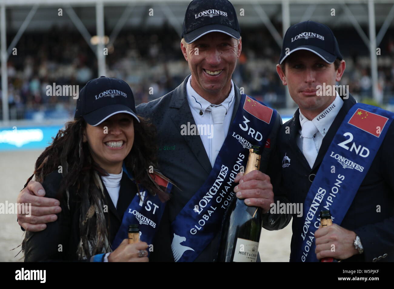 Danielle Goldstein, left, Darragh Kenny, right, and Jur Vrieling ...