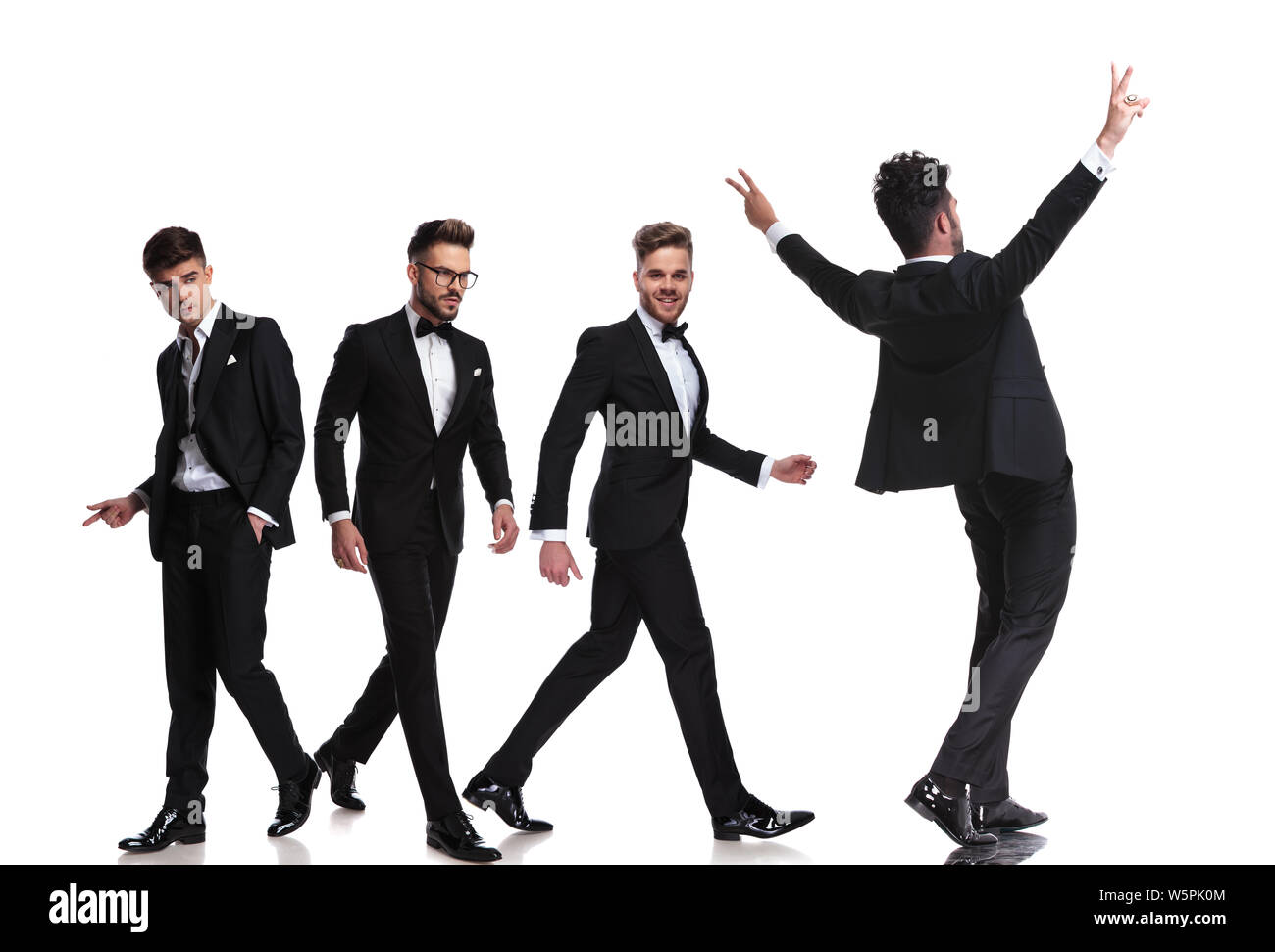 People walking in different directions hi-res stock photography and ...