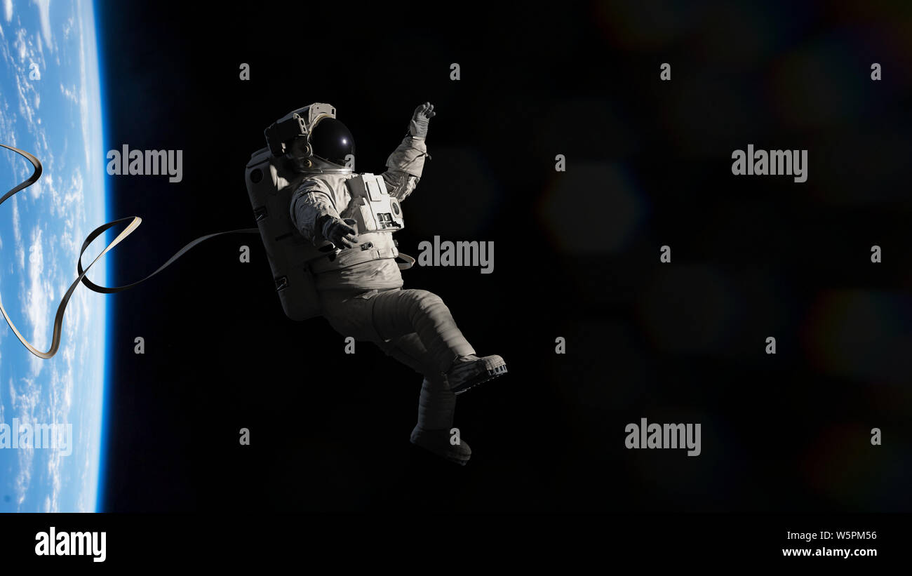 Astronaut Space Walk Earth High Resolution Stock Photography and Images ...