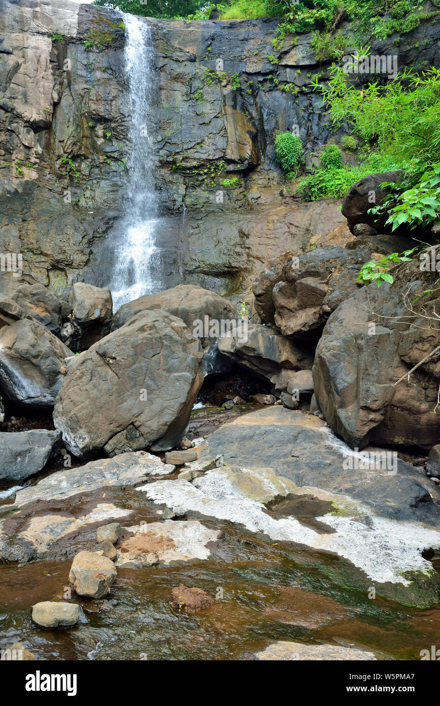 Shankar Waterfall Makadban Dharampur Valsad Gujarat India Asia Stock ...