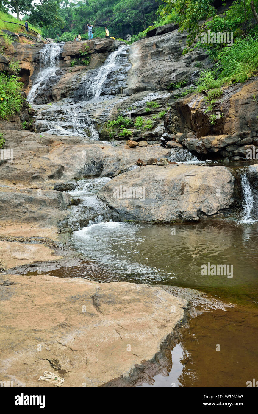 Shankar Waterfall Makadban Dharampur Valsad Gujarat India Asia Stock ...