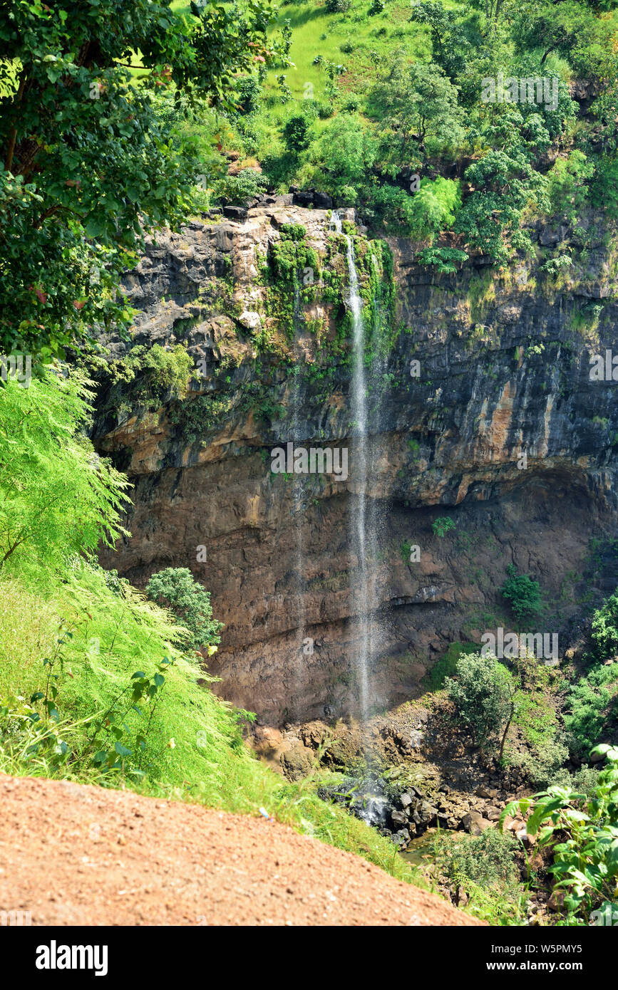 Ganesha Waterfall Dharampur Valsad Gujarat India Asia Stock Photo - Alamy