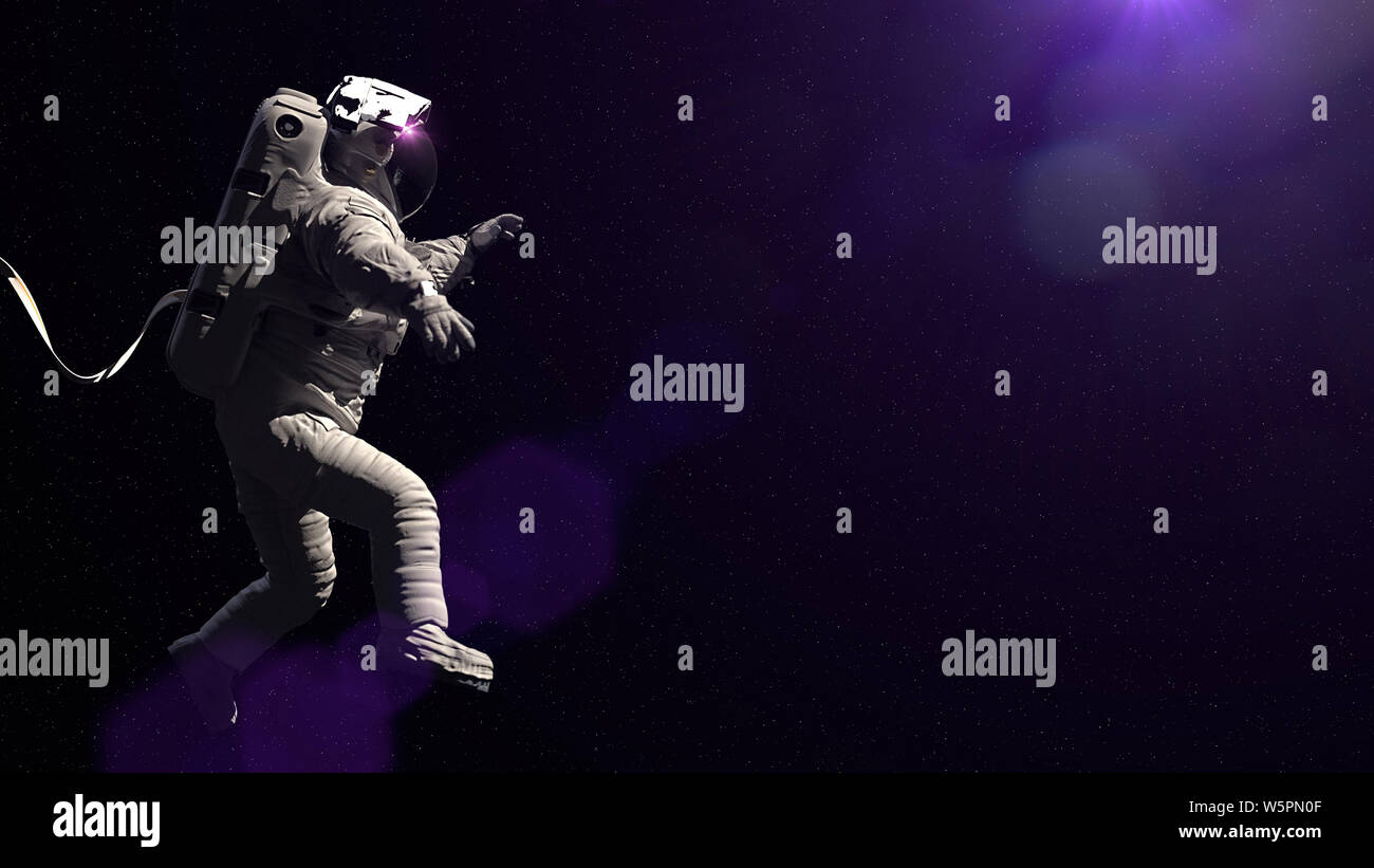 Astronaut space walk cord hi-res stock photography and images - Alamy