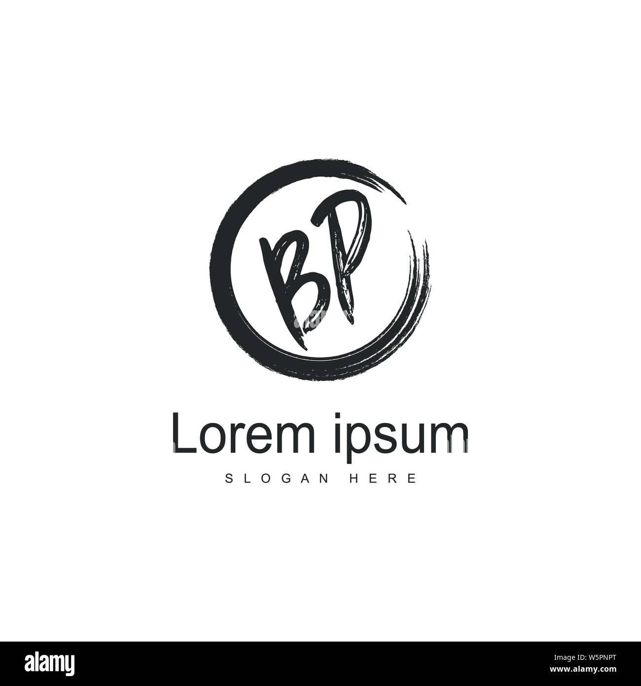 BP Letter Logo Design. Creative Modern BP Letters Icon Illustration ...