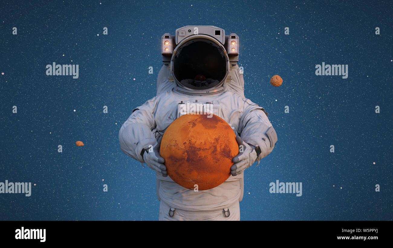 Planet Mars Moons Research