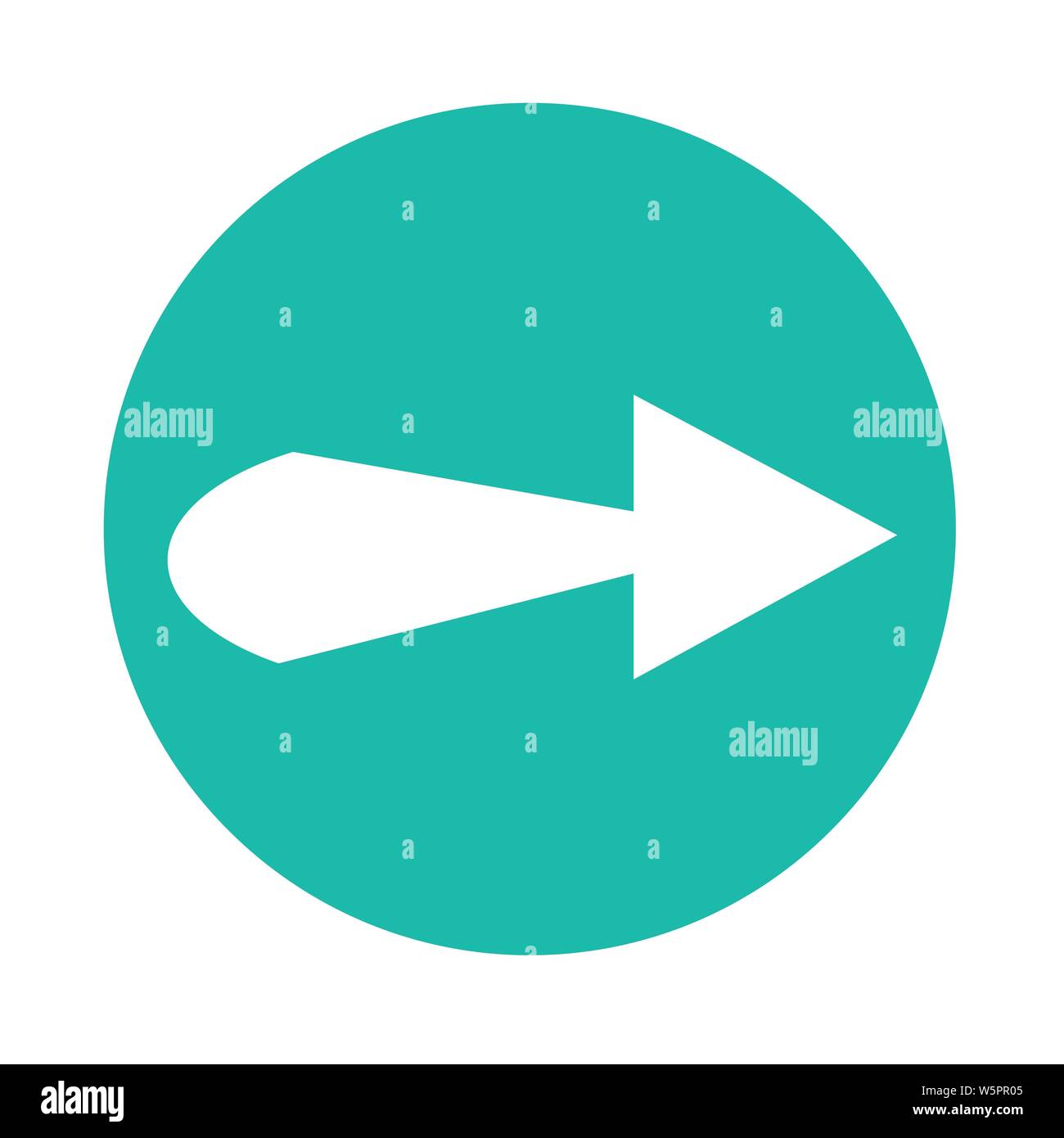 simple arrow sign icon Stock Vector Image & Art - Alamy