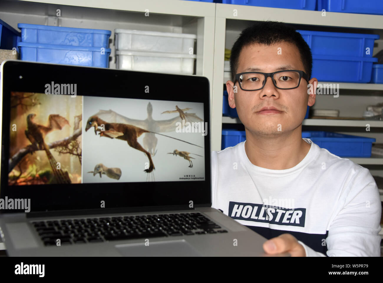 Photo released on 9 May 2019 show Chinese researcher Wang Min ...