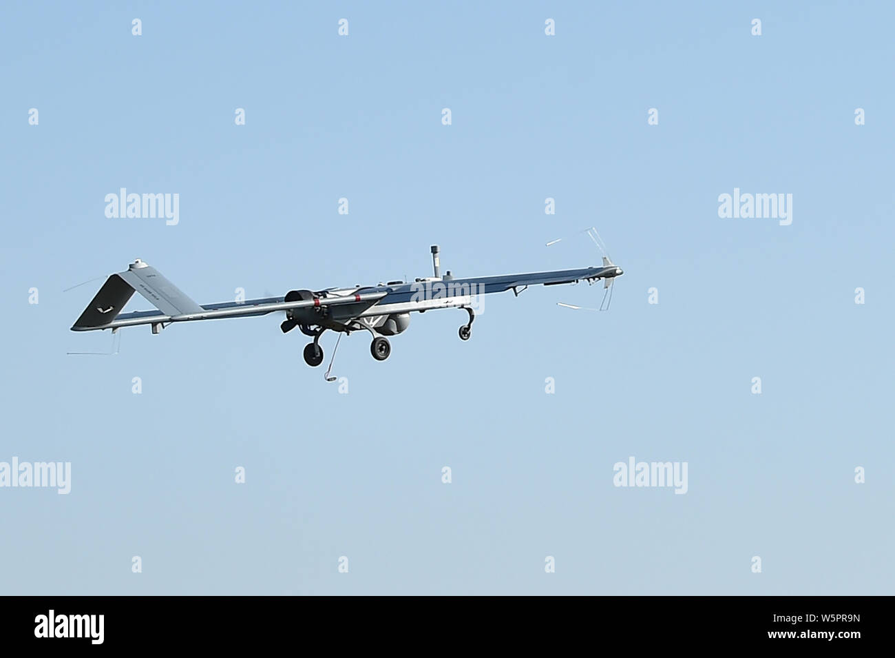 A RQ-7B Shadow tactical unmanned aircraft system from Regimental ...