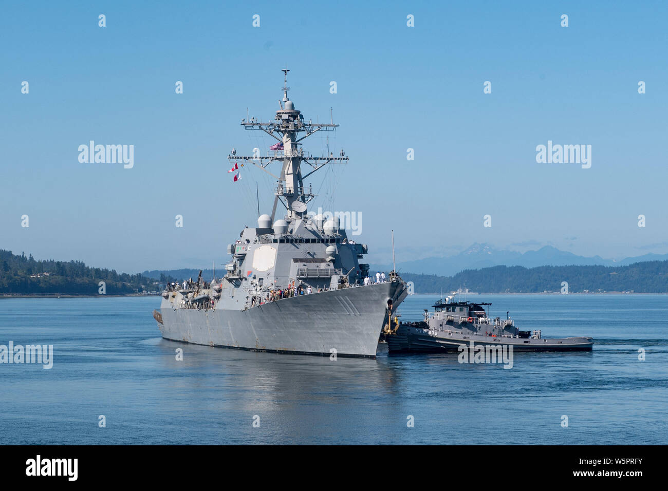 190729-N-DA737-0133 EVERETT, Wash. (July 29, 2019) The guided-missile ...