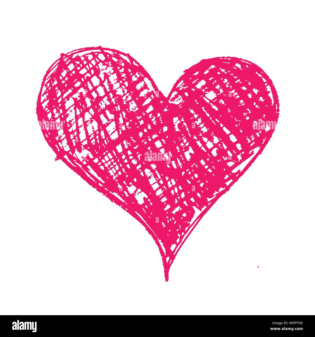 Hand drawn heart icon sign Stock Vector Image & Art - Alamy