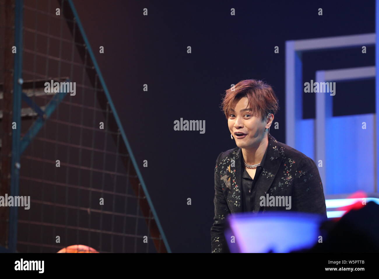 Taiwanese singer, actor and host Show Lo attends an event for his new ...