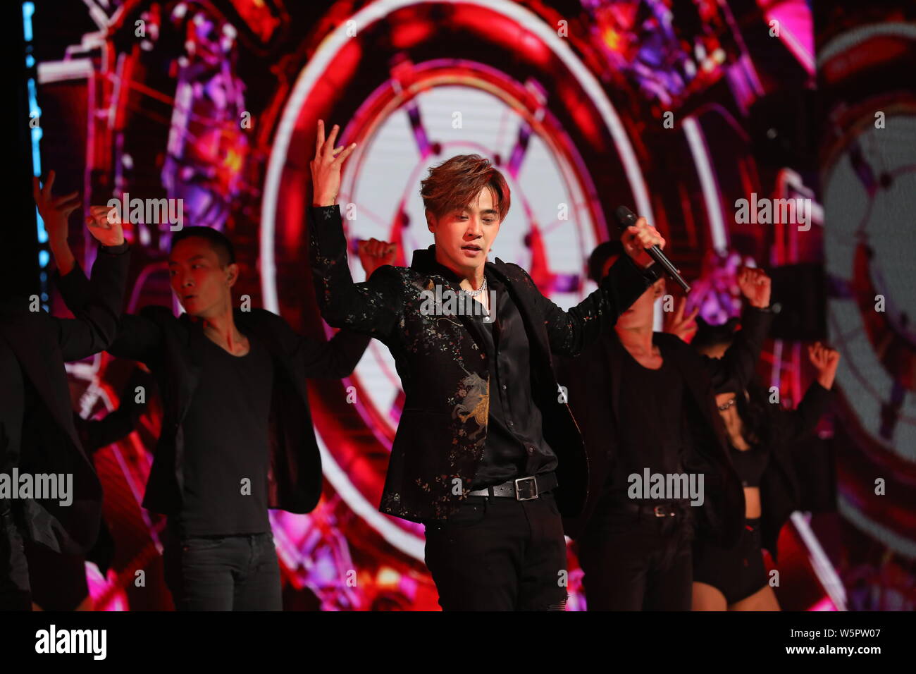 Taiwanese singer, actor and host Show Lo attends an event for his new ...