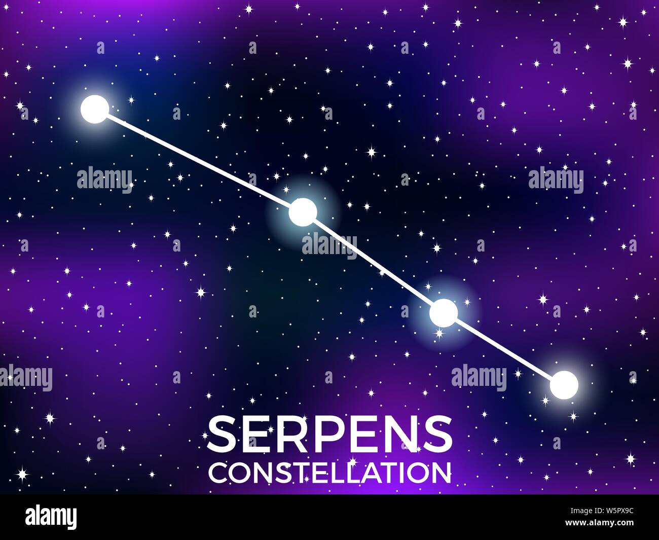 Serpens Cauda Constellation