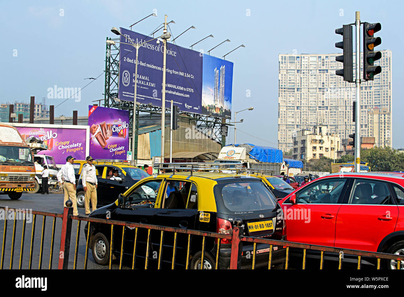 Mahalaxmi Railway Station entrance Mumbai Maharashtra India Asia Stock ...