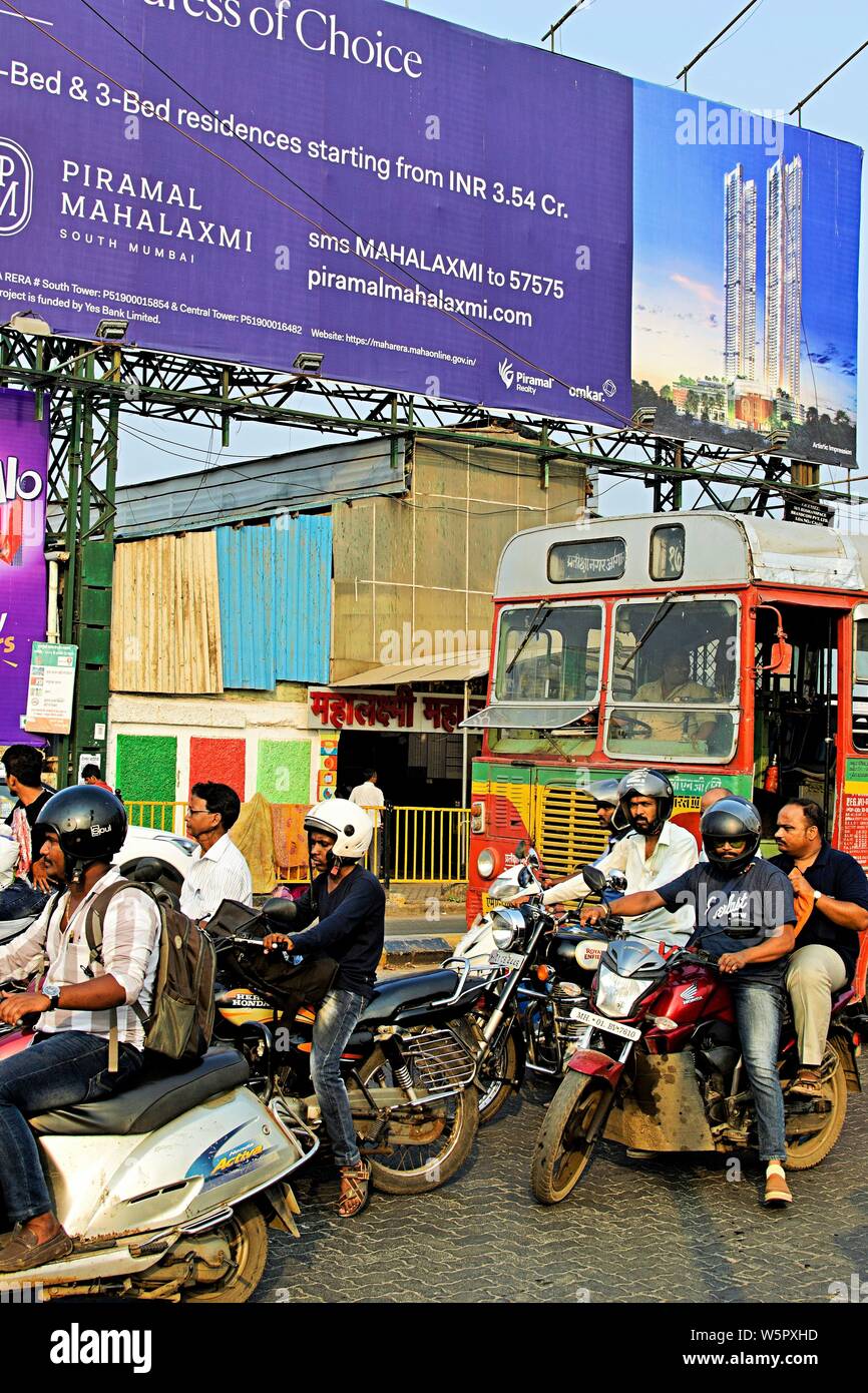 Mahalaxmi Railway Station entrance Mumbai Maharashtra India Asia Stock ...