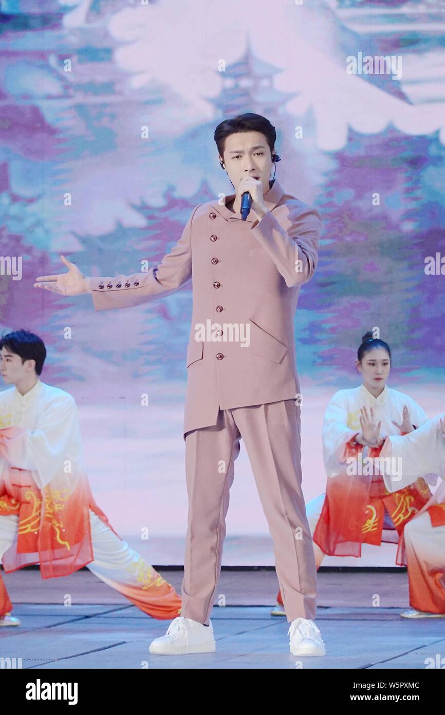 Chinese singer and actor Zhang Yixing, better known as Lay, of South ...