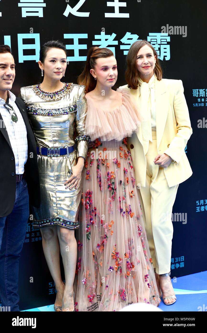 (From left) American film director and producer Michael Dougherty ...