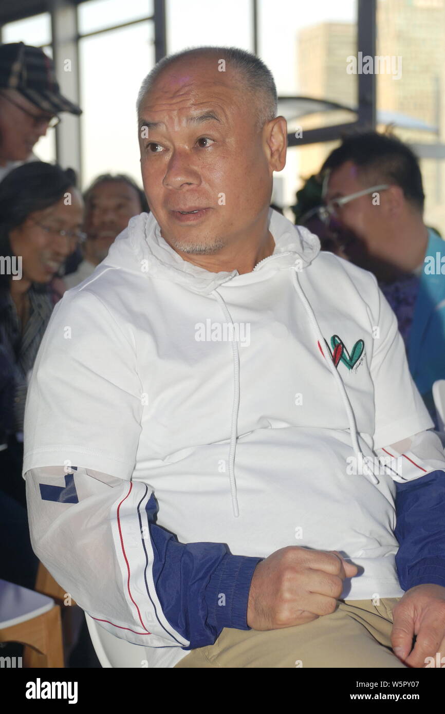 Retired Chinese gymnast Li Ning, founder of sportswear company Li-Ning ...