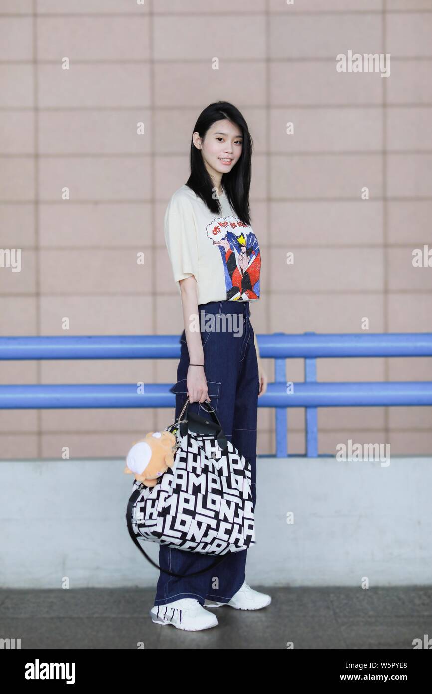 Chinese supermodel Ming Xi, also known as Xi Mengyao, arrives at the ...