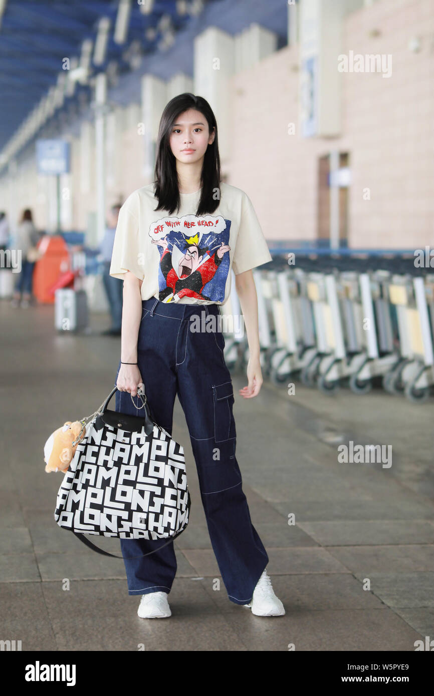 Chinese supermodel Ming Xi, also known as Xi Mengyao, arrives at the ...