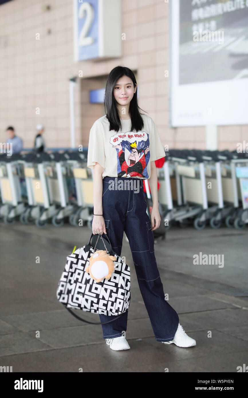 Chinese supermodel Ming Xi, also known as Xi Mengyao, arrives at the ...