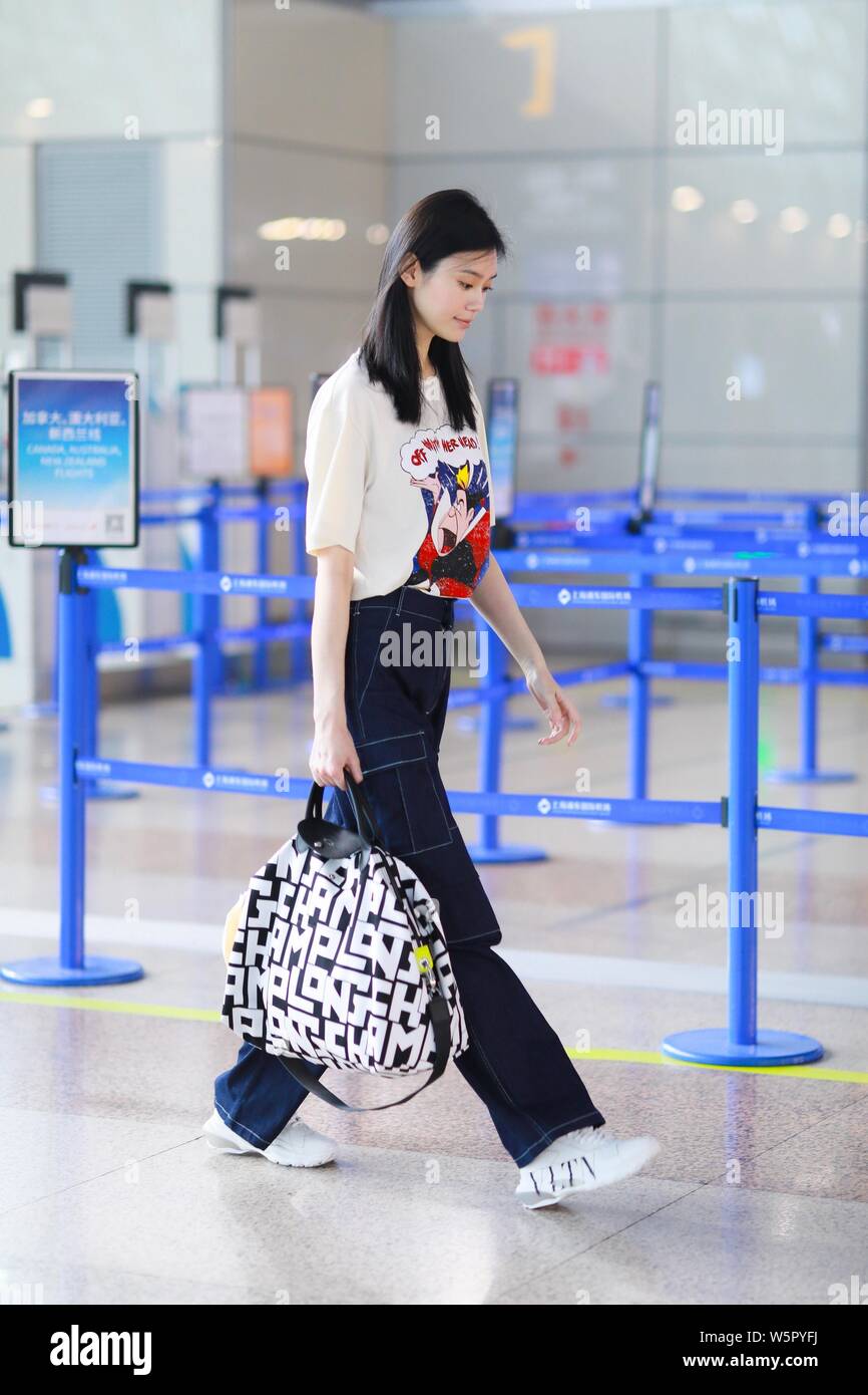 Chinese supermodel Ming Xi, also known as Xi Mengyao, arrives at the ...