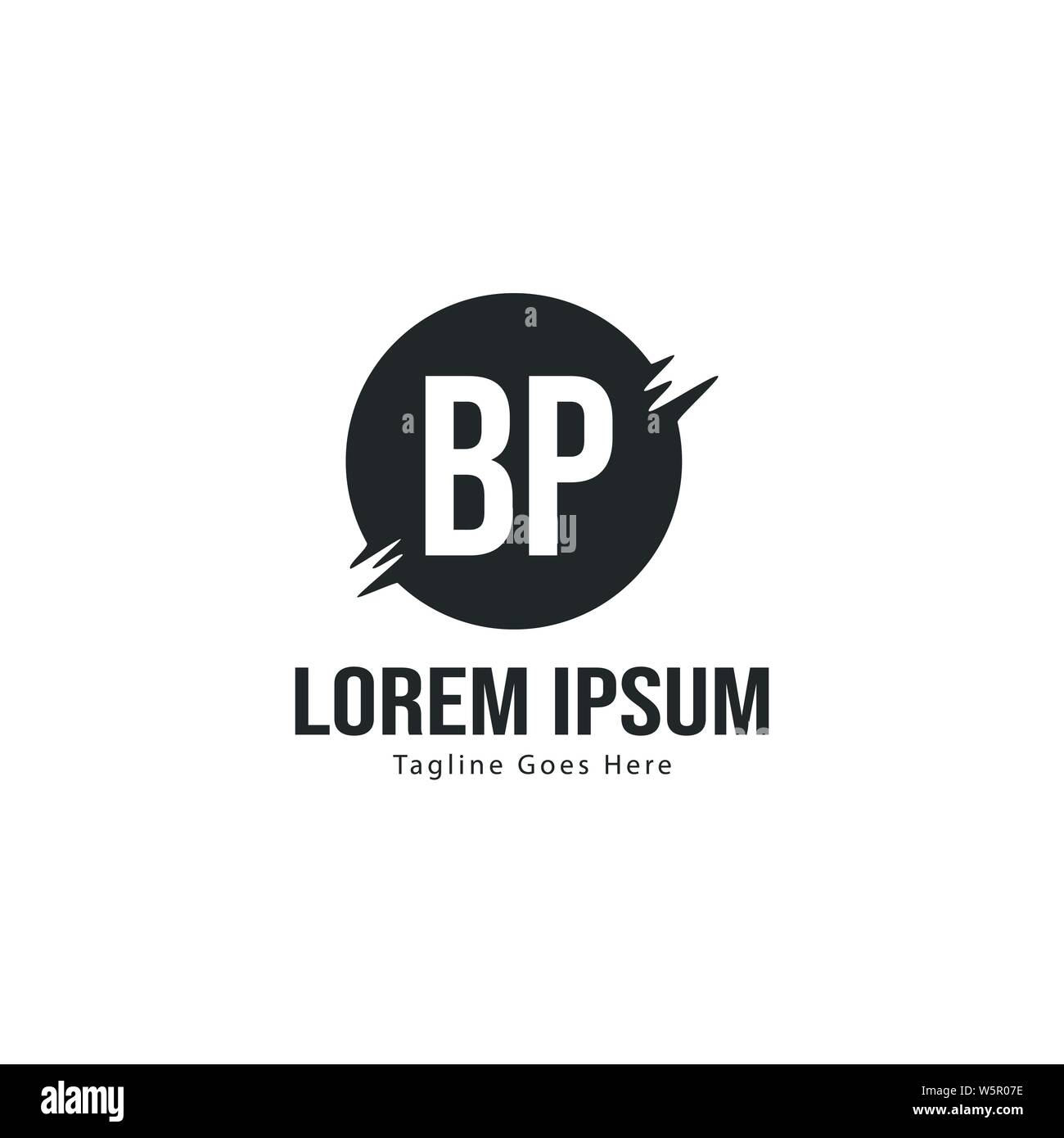 BP Letter Logo Design. Creative Modern BP Letters Icon Illustration ...