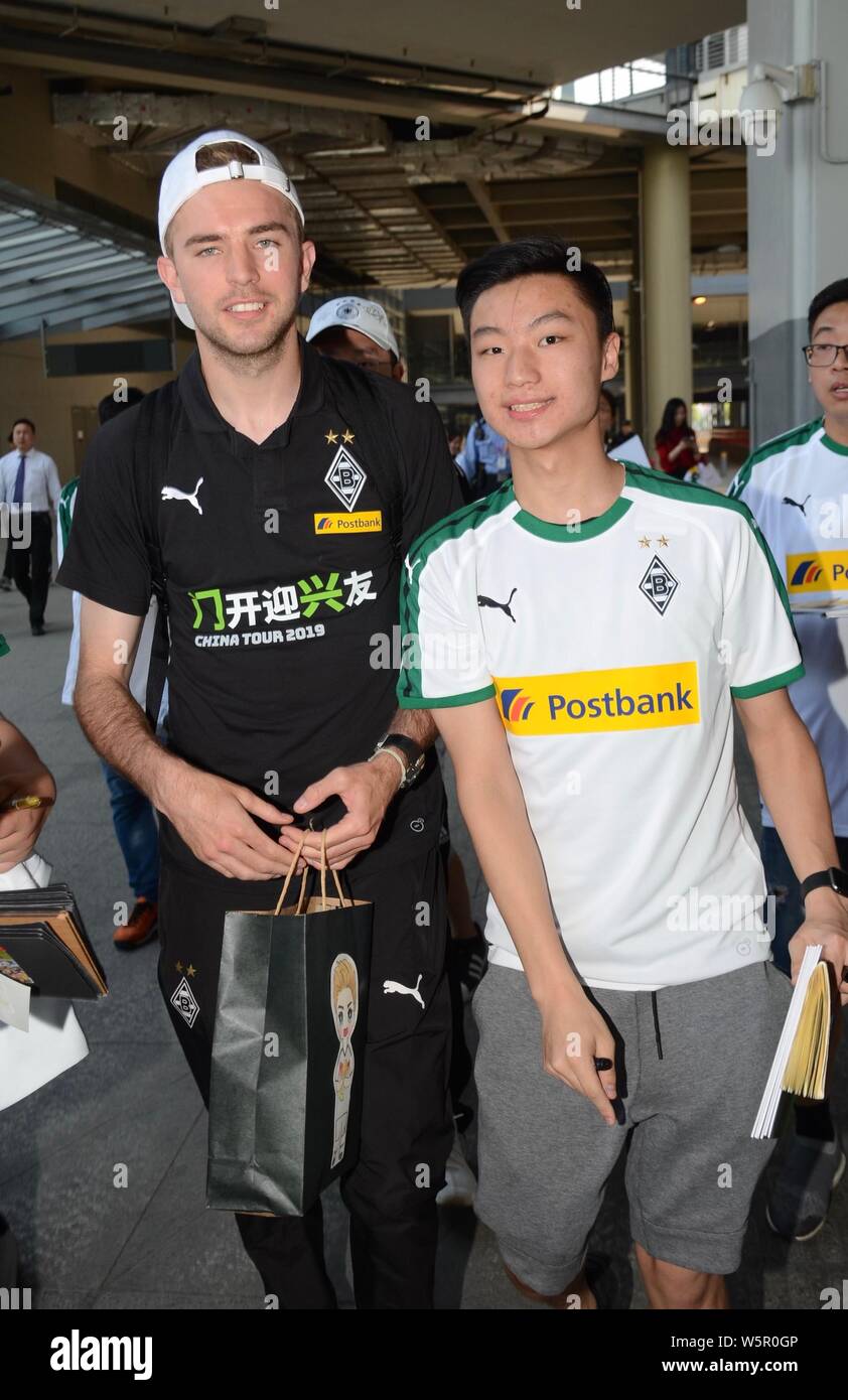 German football player Christoph Kramer, top, of Borussia ...