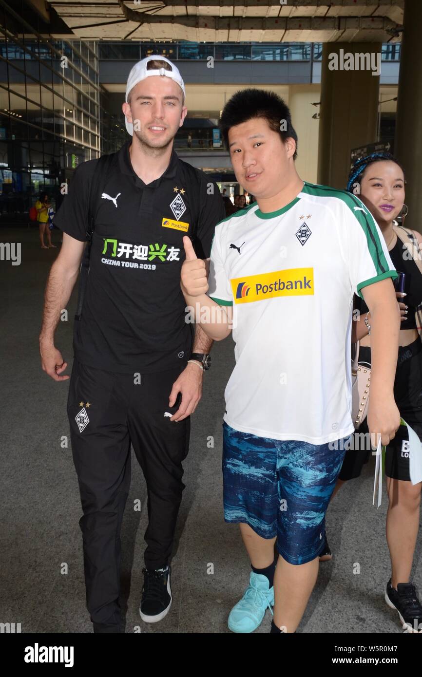 German football player Christoph Kramer, top, of Borussia ...