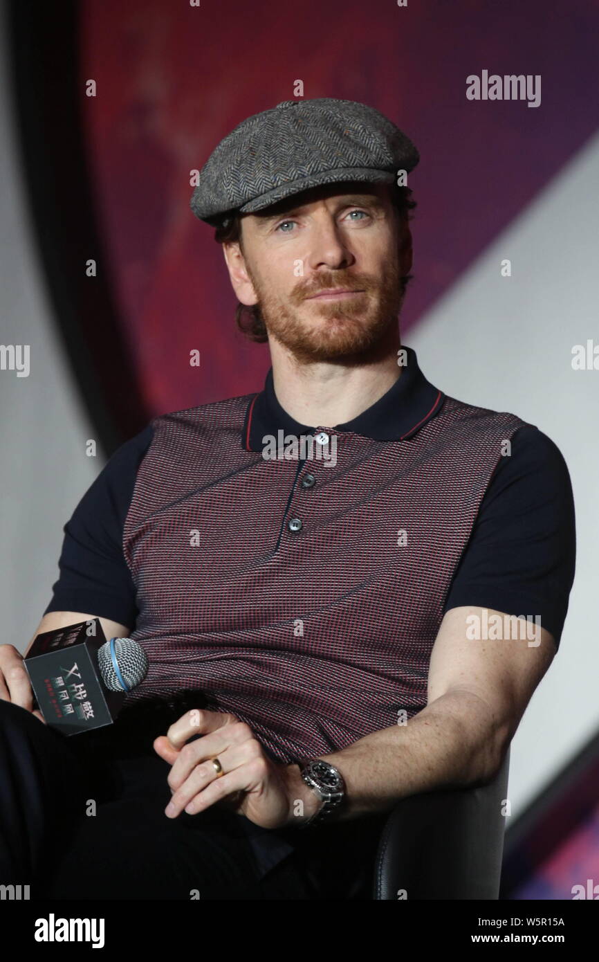 Irish german actor michael fassbender hi-res stock photography and ...