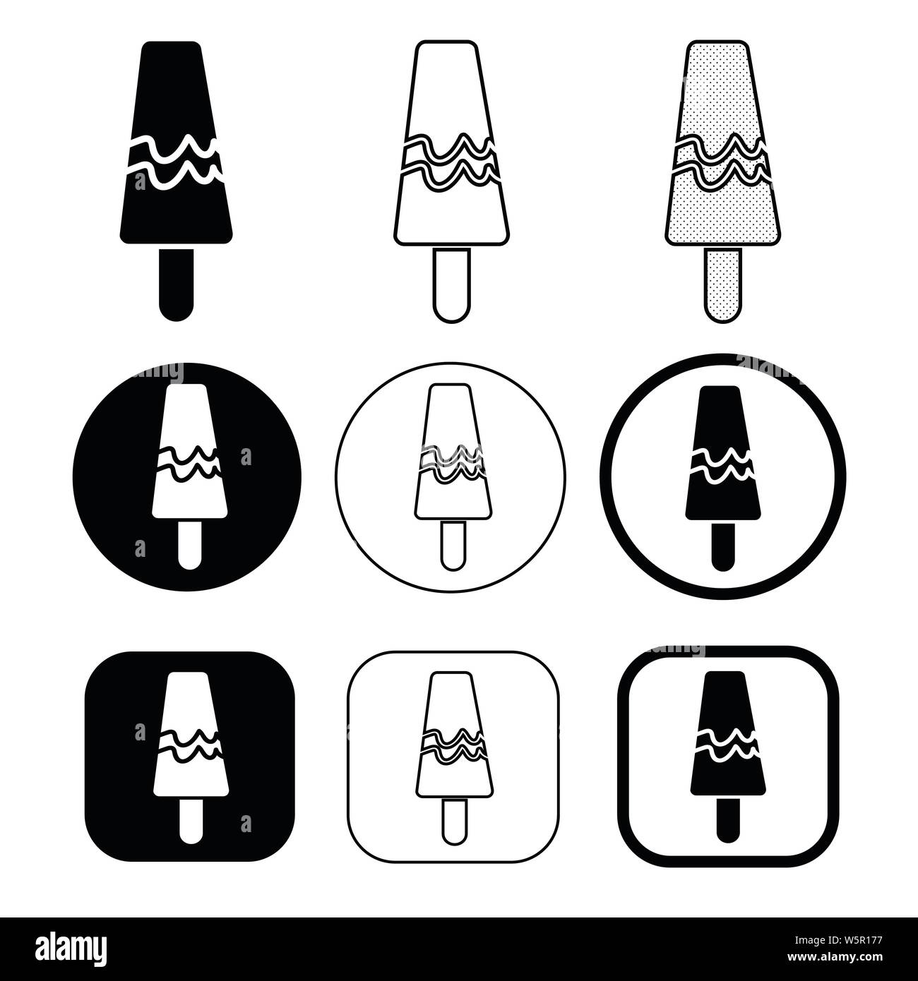 Candy shop icon simple Stock Vector Images - Alamy