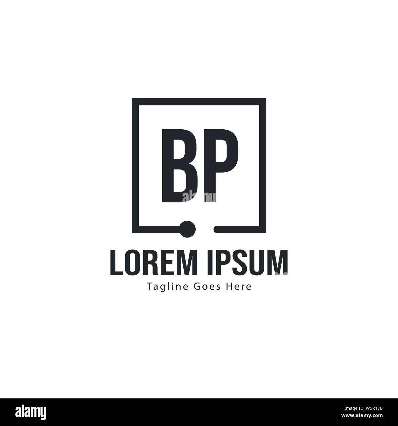 BP Letter Logo Design. Creative Modern BP Letters Icon Illustration ...