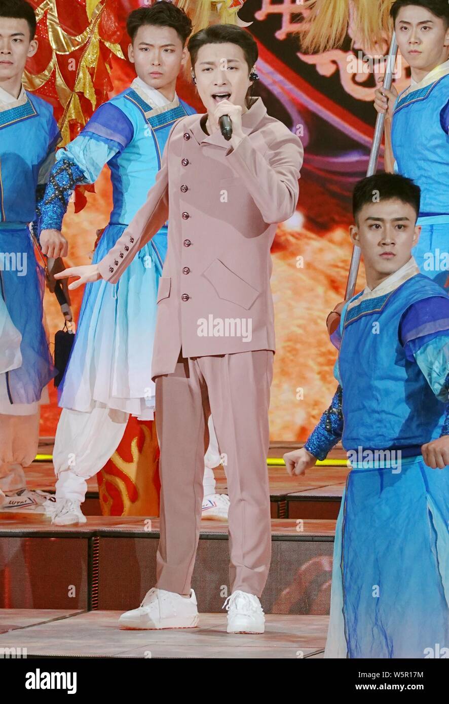 Chinese singer and actor Zhang Yixing, better known as Lay, of South ...