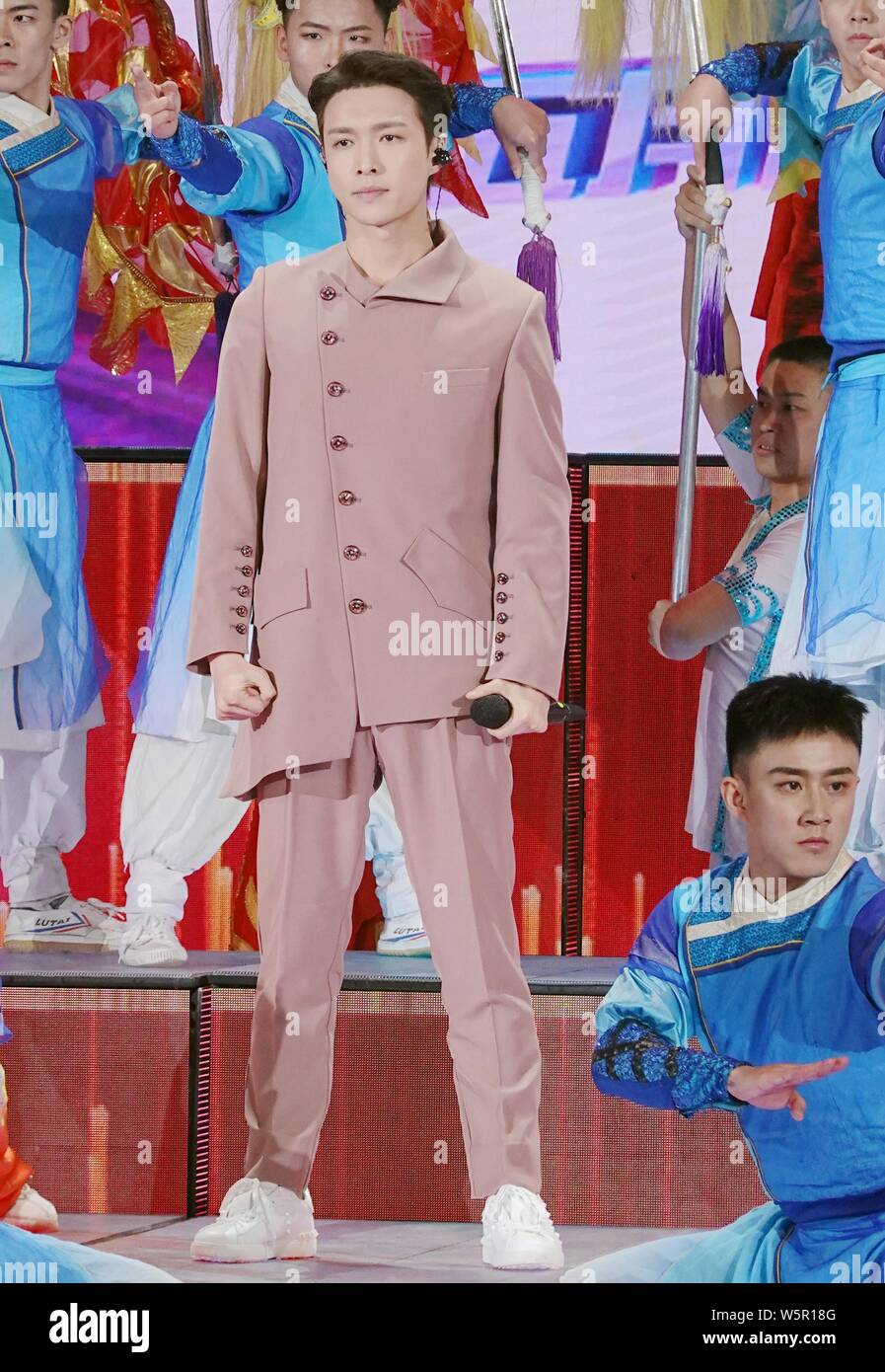 Chinese singer and actor Zhang Yixing, better known as Lay, of South ...