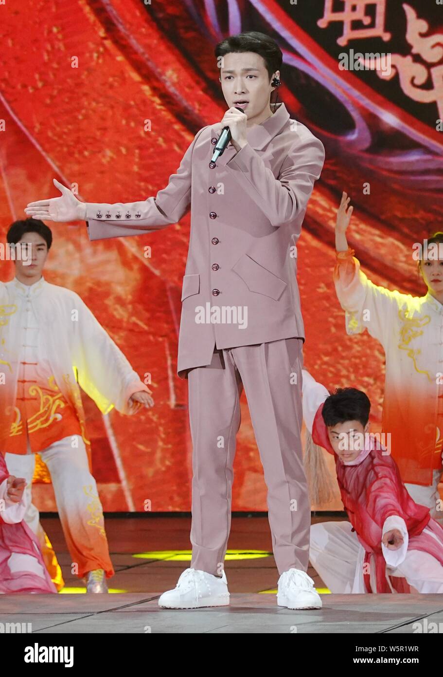 Chinese singer and actor Zhang Yixing, better known as Lay, of South ...
