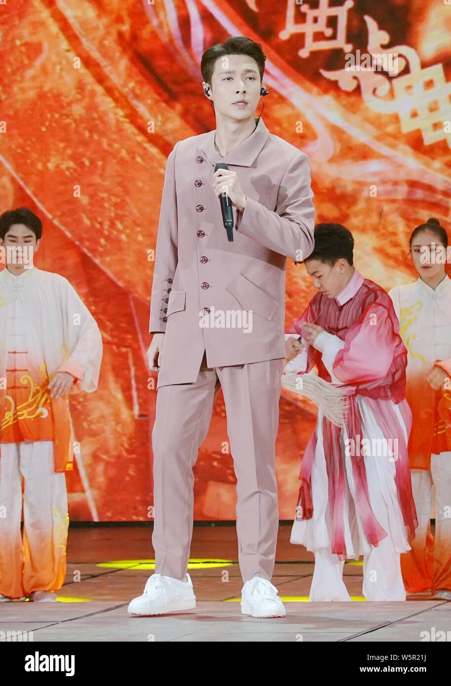 Chinese singer and actor Zhang Yixing, better known as Lay, of South ...